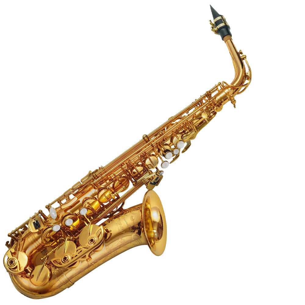 P. Mauriat Master-97 Alto Sax - Gold Lacquer – Alegree