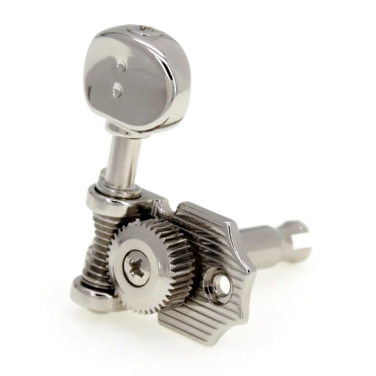 GraphTech RATIO Electric 6-in-Line Waffle Vintage ~ Nickel – Alegree