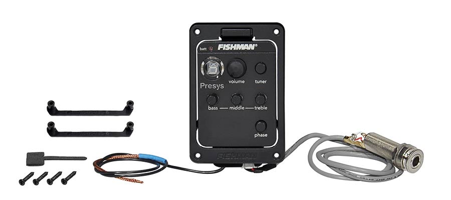 Replacement part Fishman Presys preamp with pickup and endpin jack ...