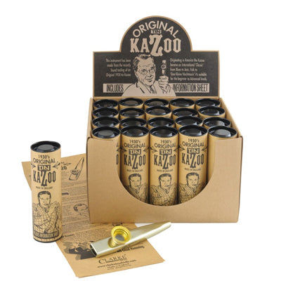 Standard Gold Kazoo Shrink Wrapped Display PK 24 – Alegree