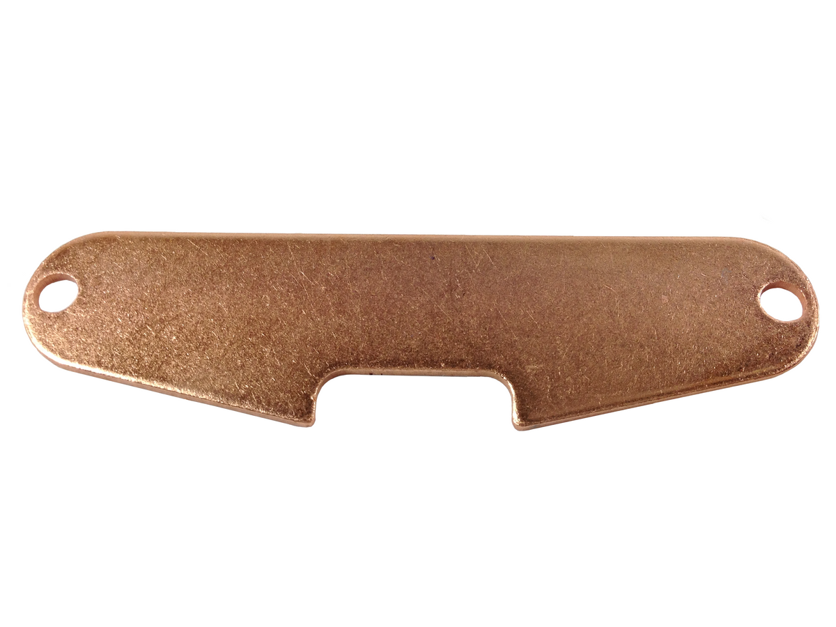 Copper plated steel Stratocaster single coil pickup baseplate – Alegree